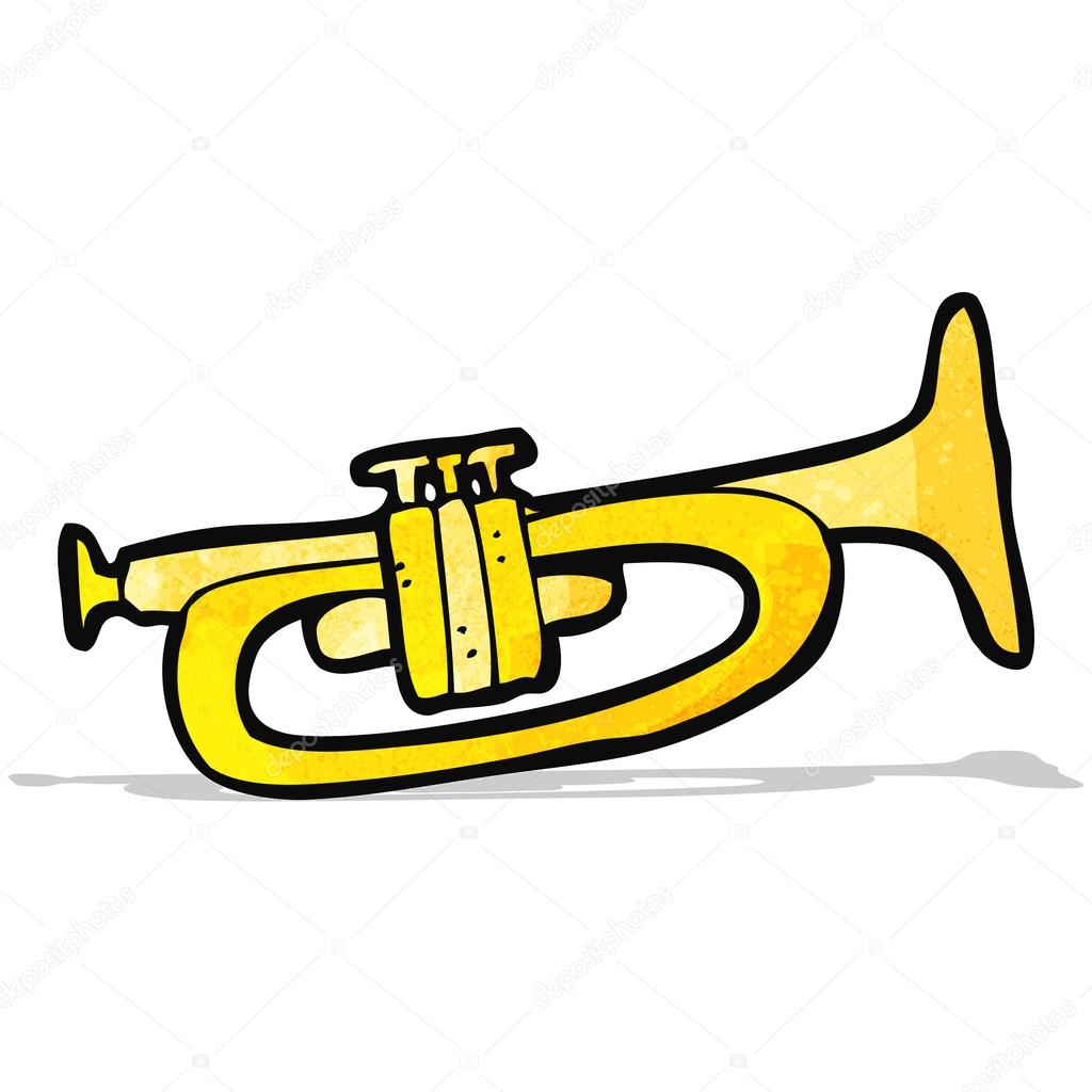 Cartoon trumpet Stock Vector by ©lineartestpilot 59652463