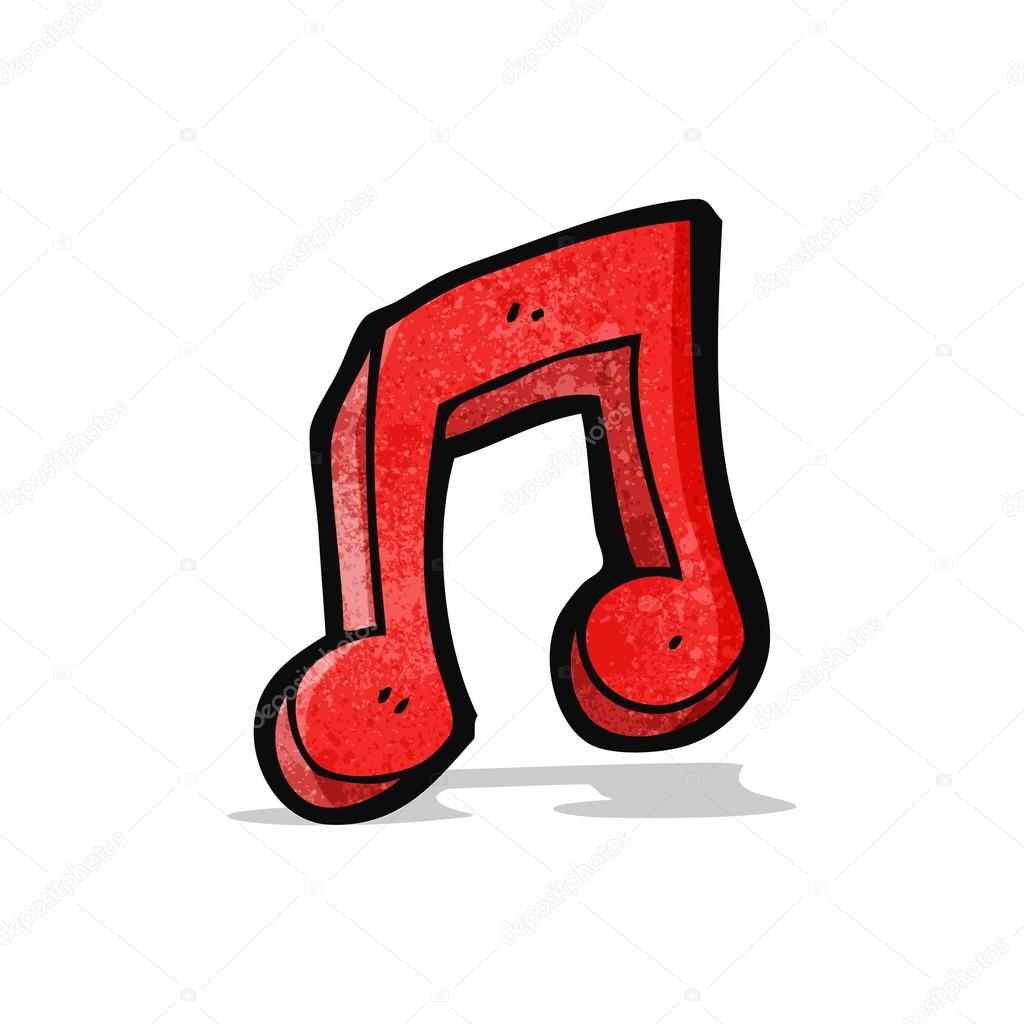 Simbol catatan musik kartun Vektor Stok oleh ©lineartestpilot 59655301