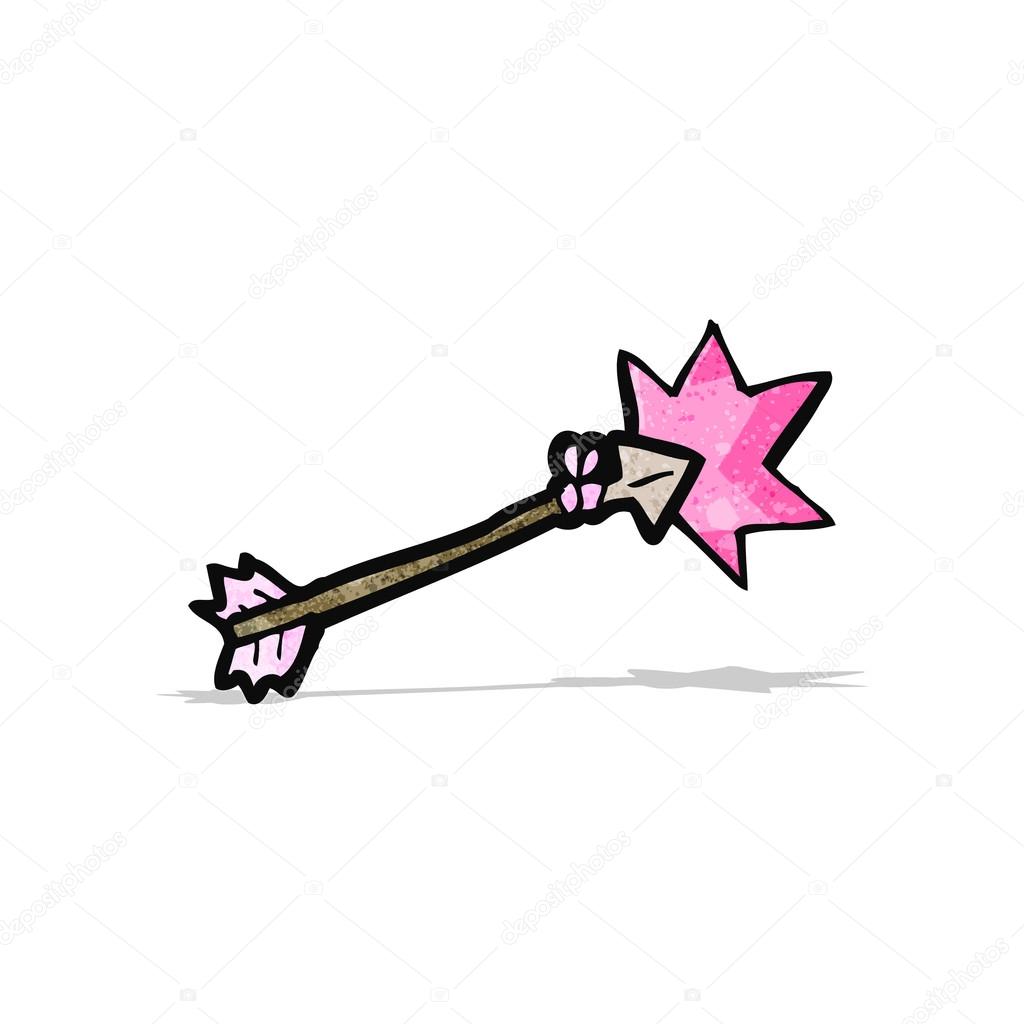 Pink cartoon arrow Stock Vector by ©lineartestpilot 59663235