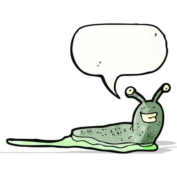 Funny slug cartoon — Stock Vector © lineartestpilot #16290065