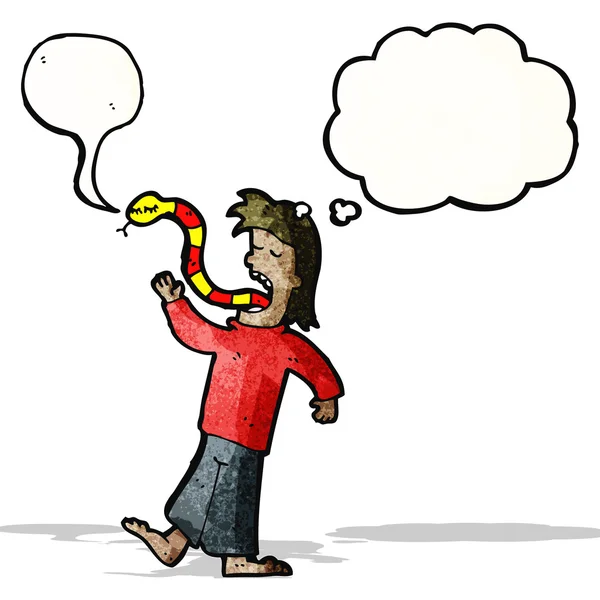 Man telling lie cartoon — Stock Vector © lineartestpilot #16293367