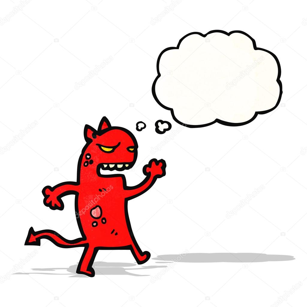 Cartoon imp Stock Vector by ©lineartestpilot 61145407