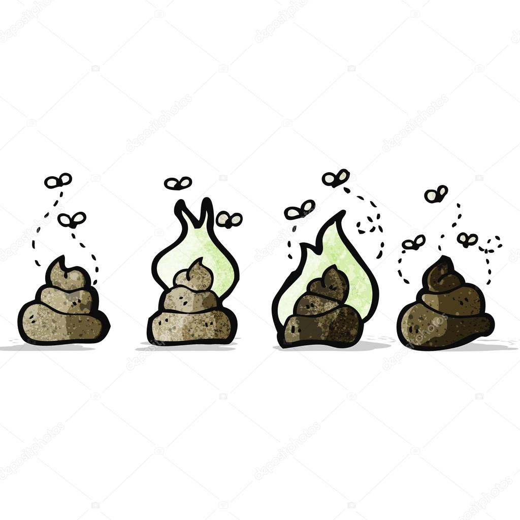Cartoon poop Stock Vector by ©lineartestpilot #61146189