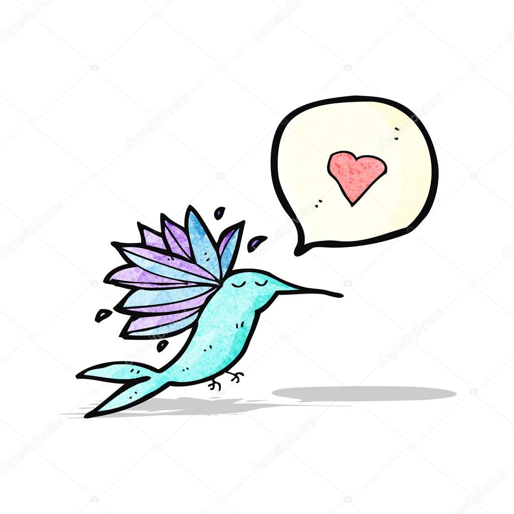 Cartoon hummingbird Stock Vector Image by ©lineartestpilot #61157901