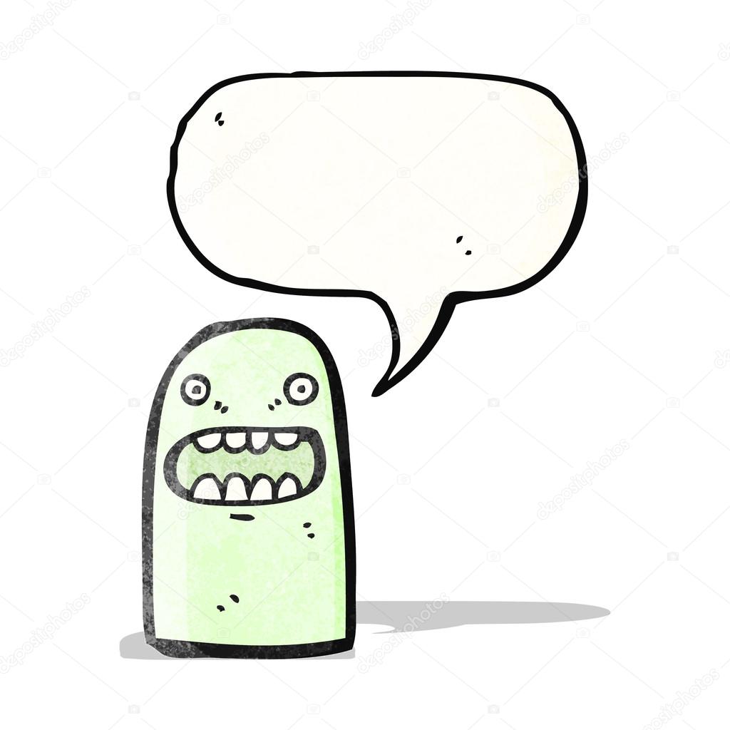 Cartoon talking ghost Stock Vector by ©lineartestpilot 61160381