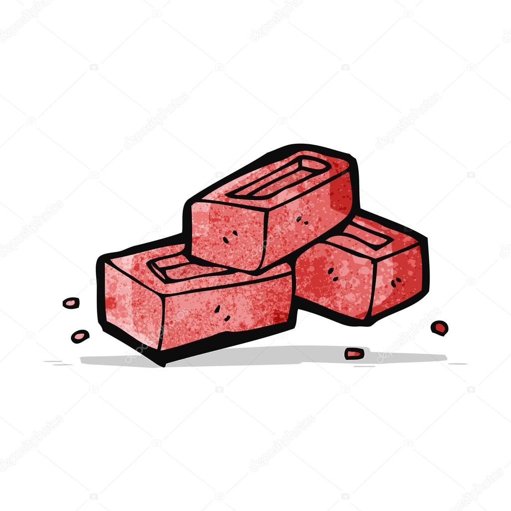 Cartoon bricks Stock Vector Image by ©lineartestpilot #61165175