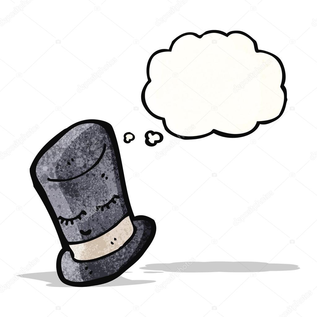 Cartoon top hat Stock Vector by ©lineartestpilot 61167229