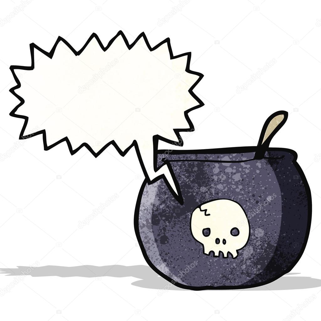 Cartoon cauldron Stock Vector by ©lineartestpilot 61169033