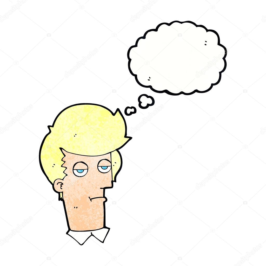 Cartoon bored man Stock Vector by ©lineartestpilot 62079497