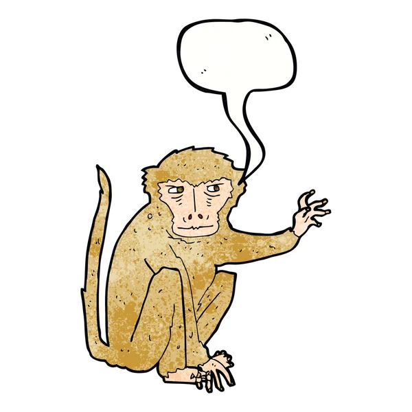 Cartoon evil monkey Stock Vector by ©lineartestpilot 44445207