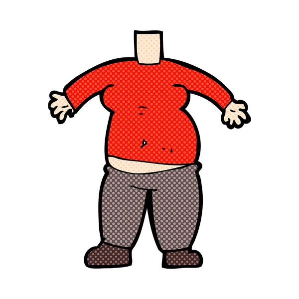 Cartoon Torso Form