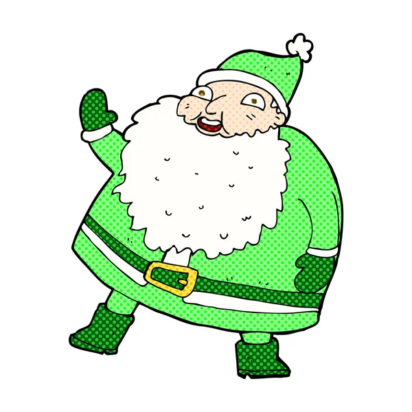 Historieta de dibujos animados flaco santa Imágenes Vectoriales ...