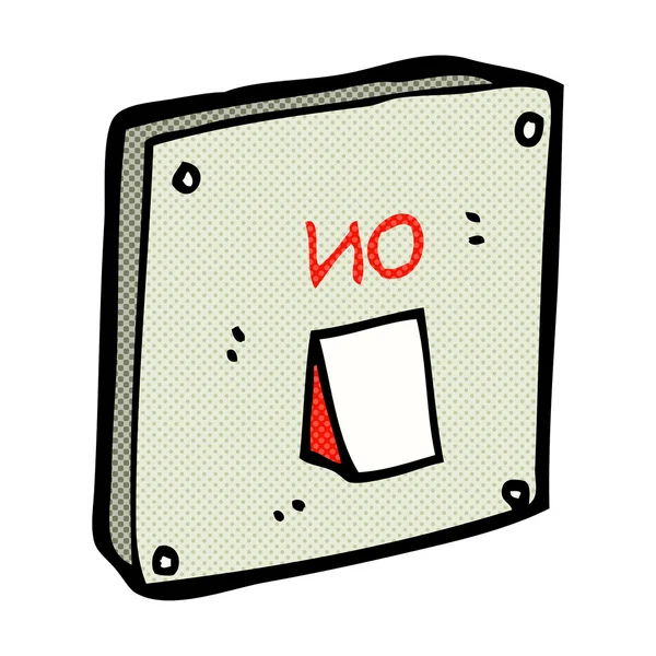 Cartoon turn me on light switch Stock Vector Image by ©lineartestpilot ...