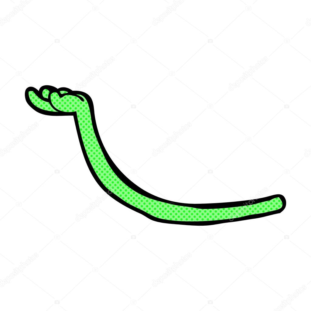 Comic cartoon monster arm Stock Vector by ©lineartestpilot 73590891