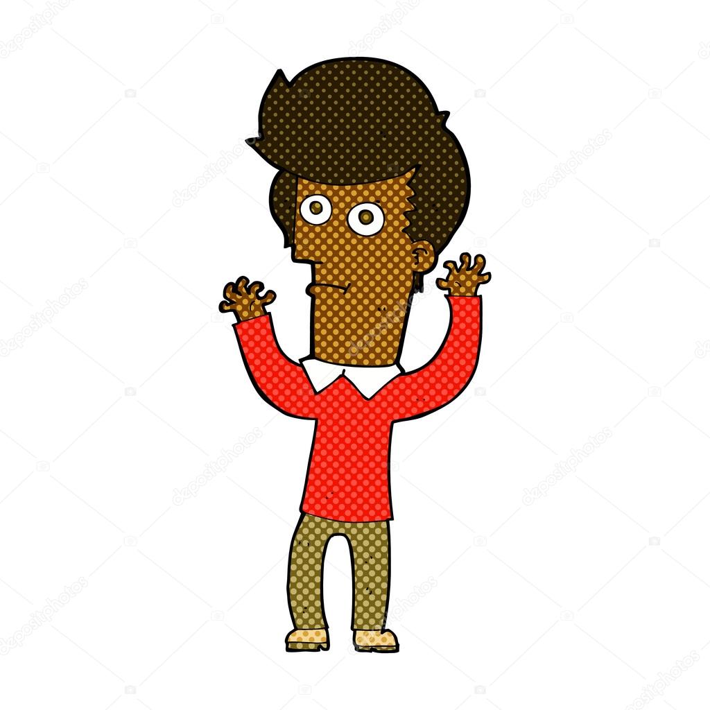 Bande dessinée homme choqué Vecteur par ©lineartestpilot 73746143