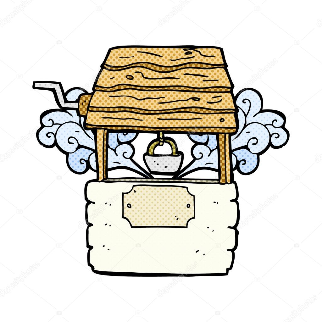 Comic cartoon well Stock Vector by ©lineartestpilot 73746511