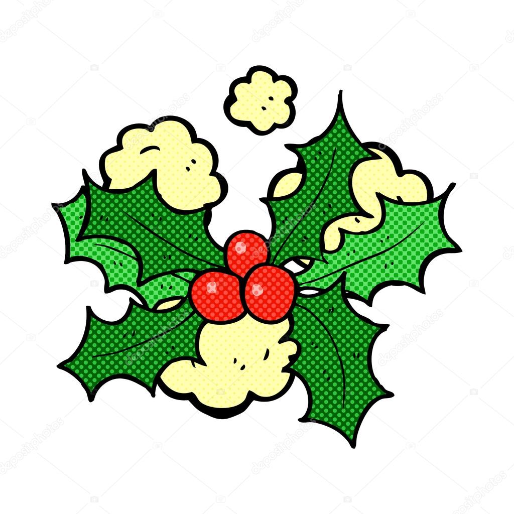 Comic cartoon holly Stock Vector Image by ©lineartestpilot #73746917