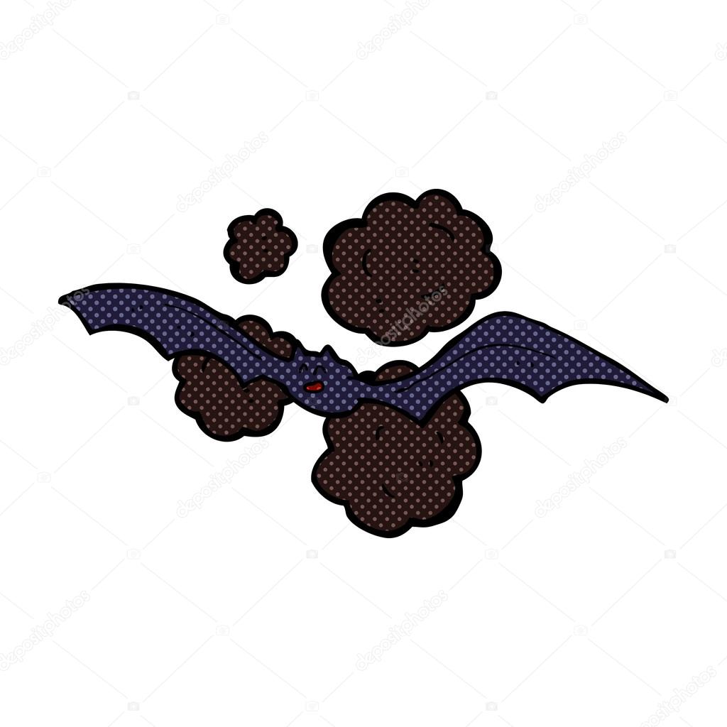 Comic cartoon bat Stock Vector Image by ©lineartestpilot #73748011