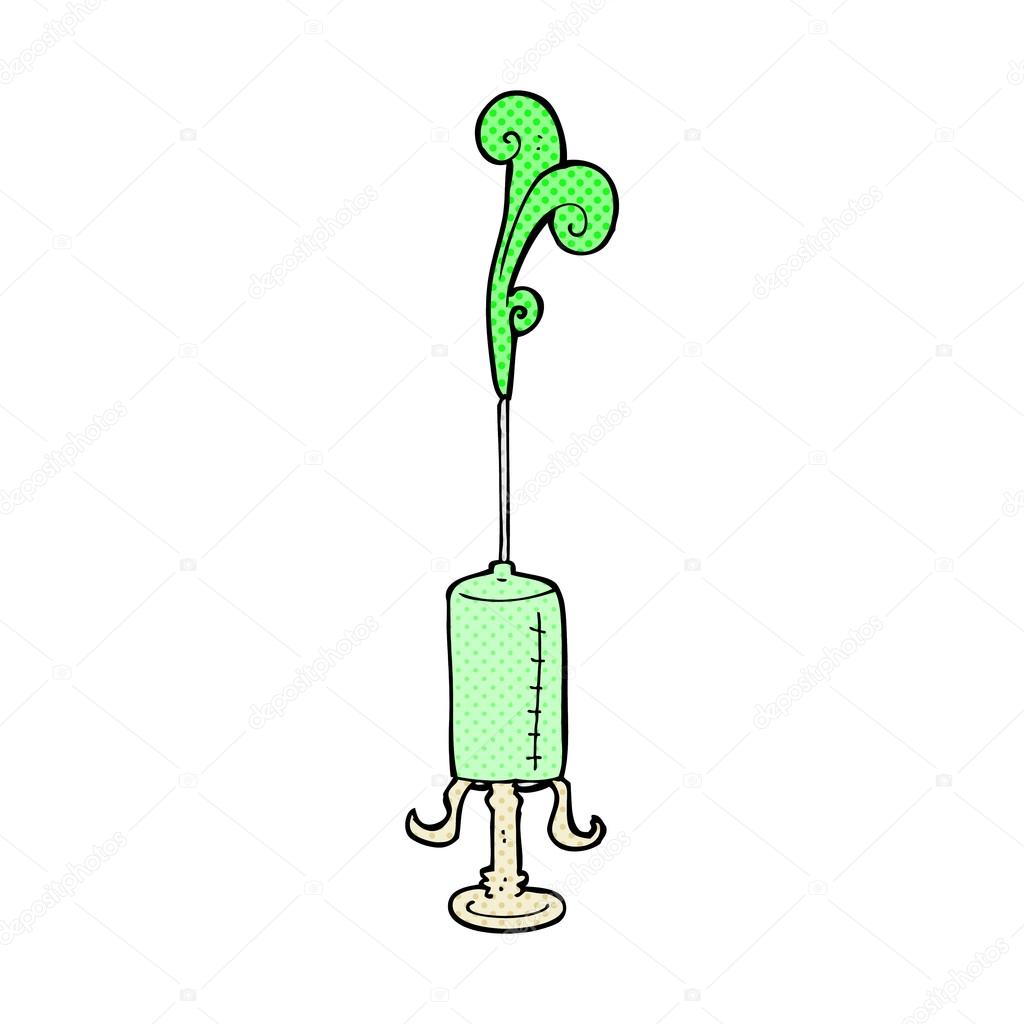 Comic cartoon old needle Stock Vector Image by ©lineartestpilot #73748727