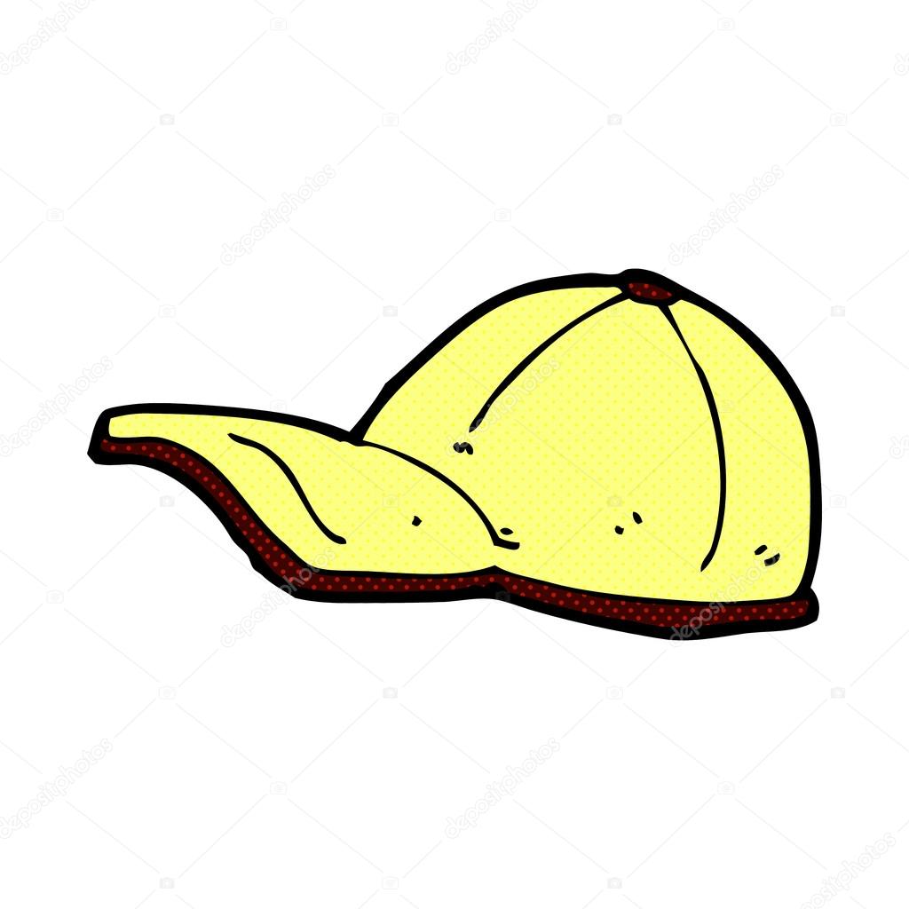 Comic cartoon cap Stock Vector by ©lineartestpilot 73749367