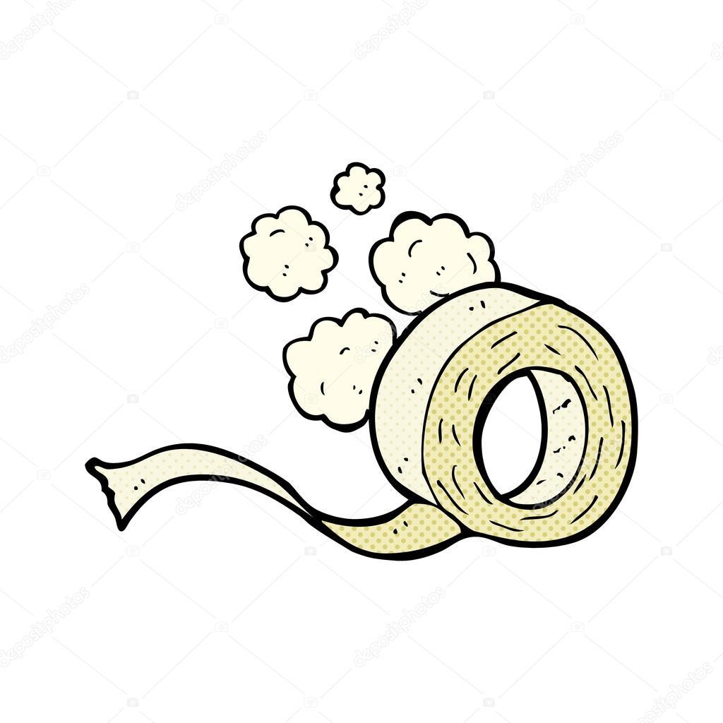 Comic cartoon tape Stock Vector by ©lineartestpilot 73753699