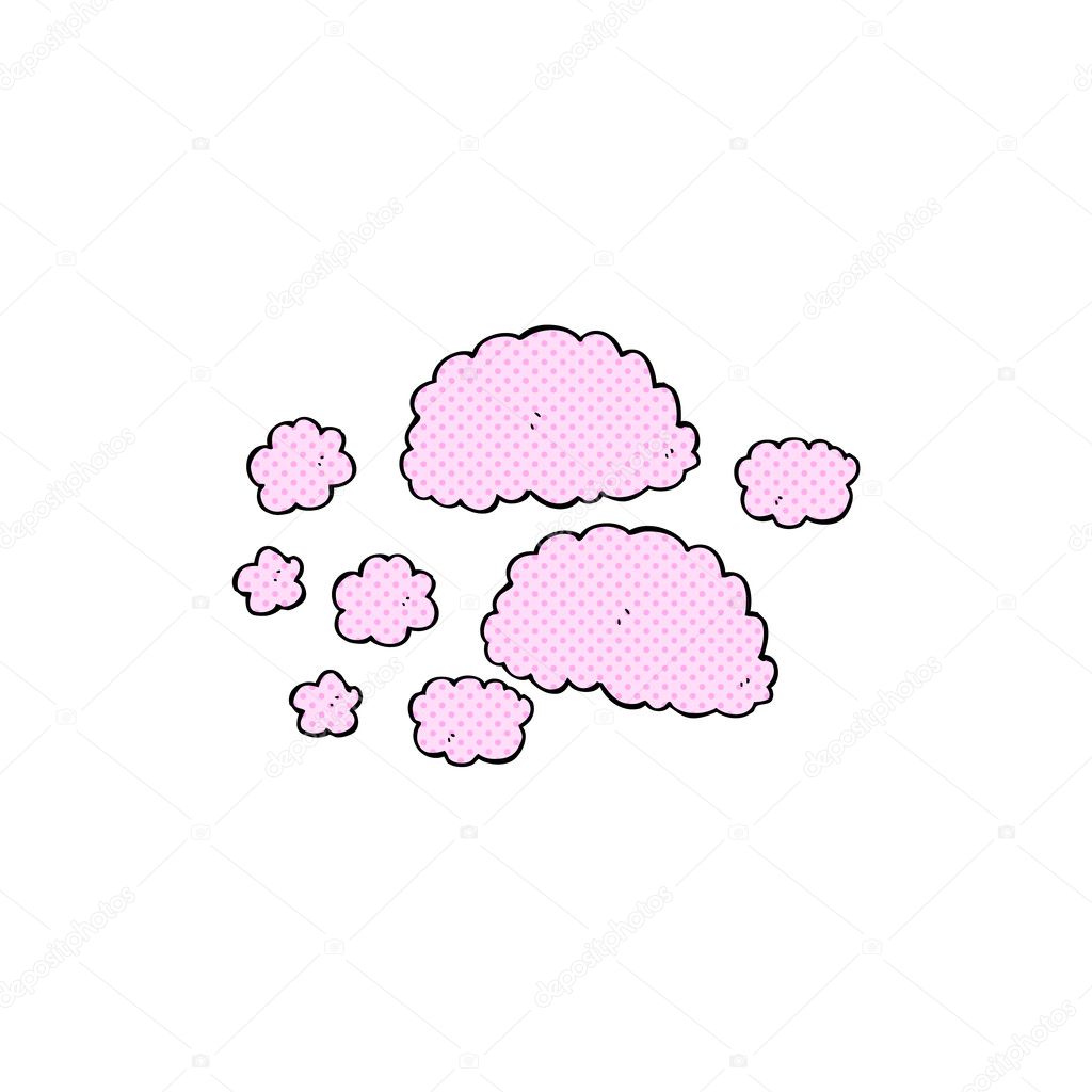 Pink clouds Stock Vector by ©lineartestpilot 73757587