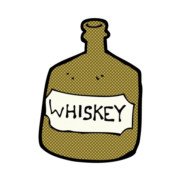 Cartoon whiskey bottle Stock Vector by ©lineartestpilot 45556021