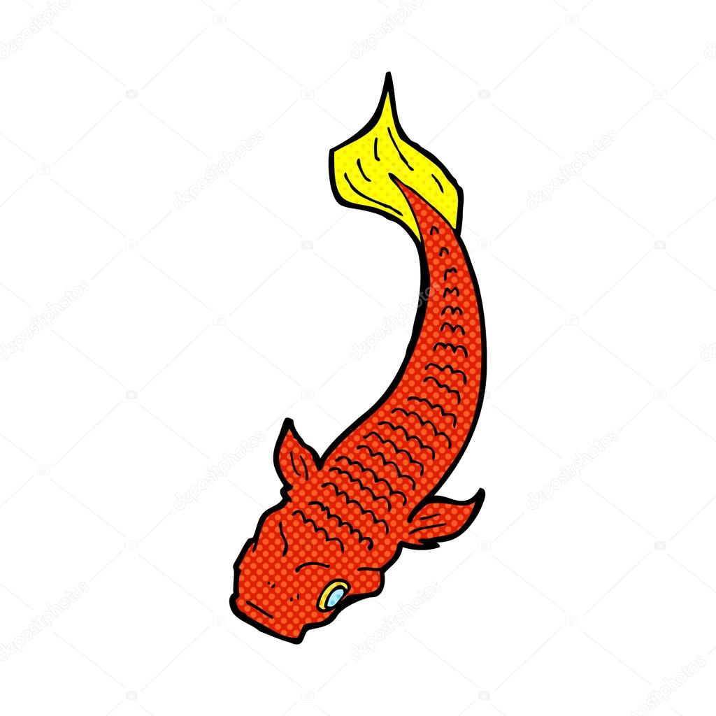 Comic cartoon fish Stock Vector Image by ©lineartestpilot #74320451
