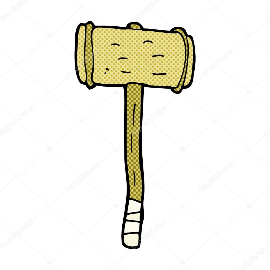 Rubber Mallet Cartoon