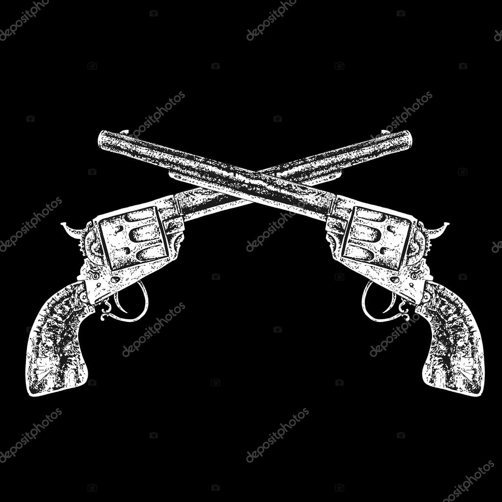 Crossed guns Stock Vector Image by ©lineartestpilot #76746473