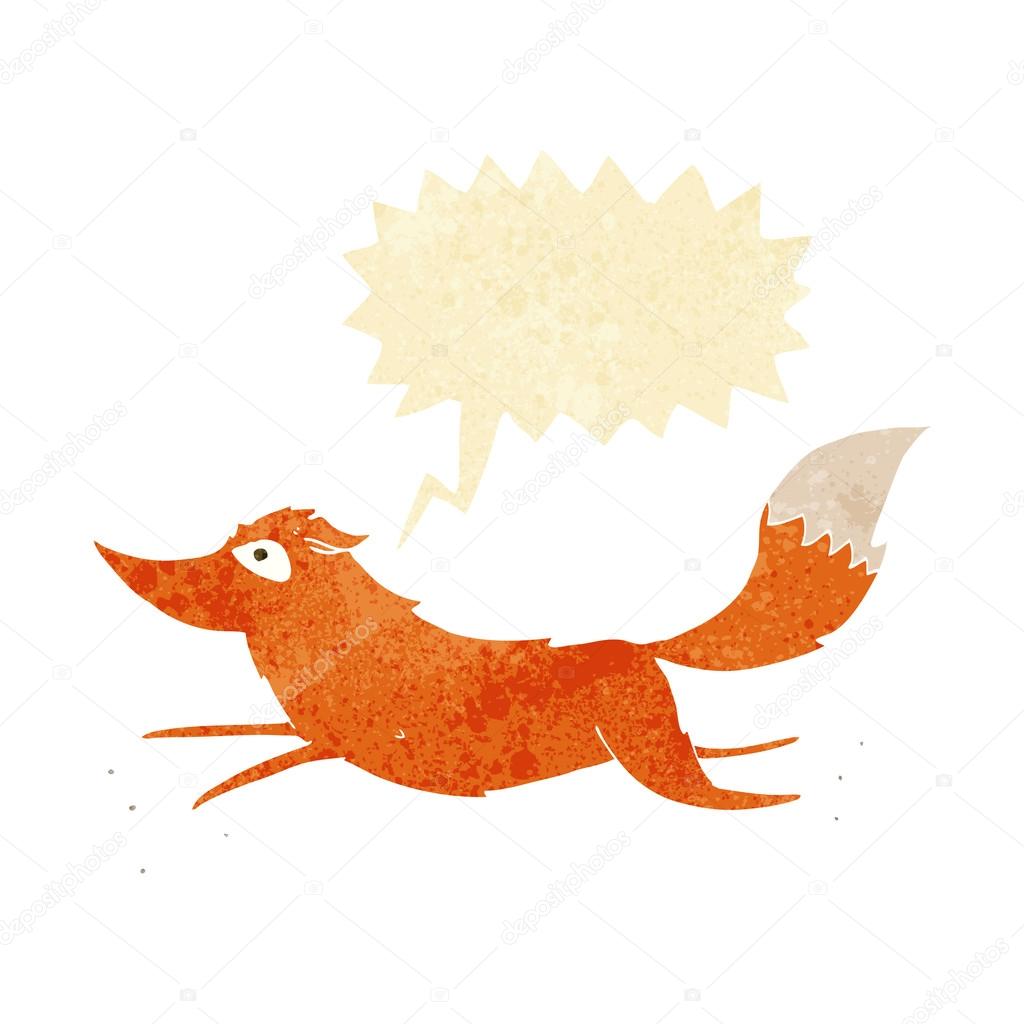 Cartoon Fox Running