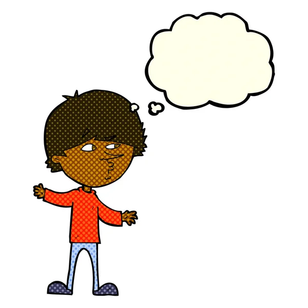 100,000 Cartoon boy thinking Vector Images | Depositphotos