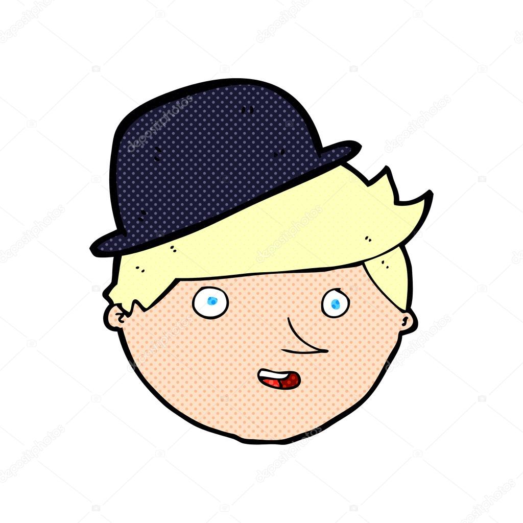 British Man Clipart Face