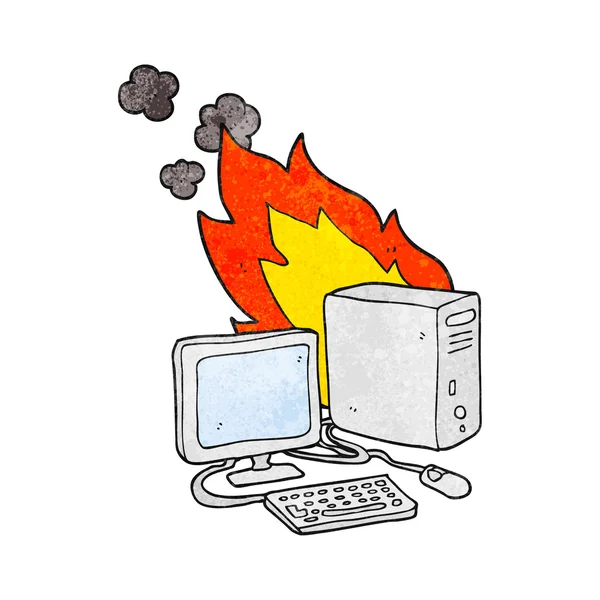 Comic cartoon old computer Stock Vector by ©lineartestpilot 73747621