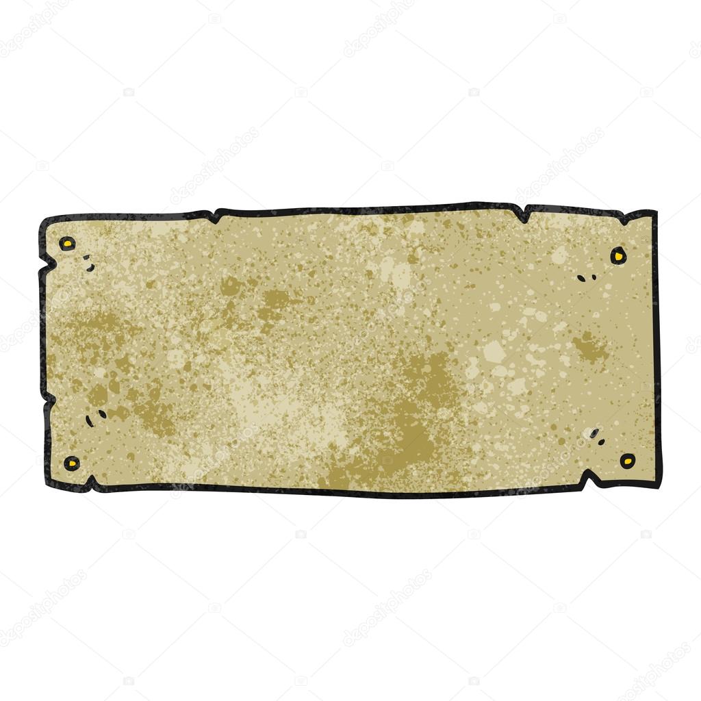 Texture cartoon blank sign Stock Vector by ©lineartestpilot 96118980