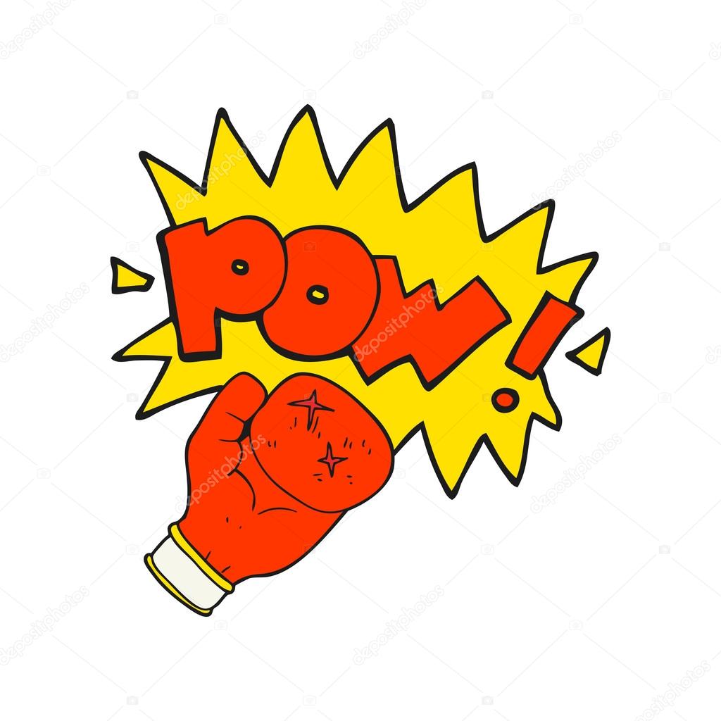 Boxing Glove Punch Vector