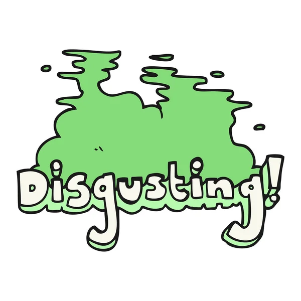 Disgusting freehand drawn cartoon Stock Vector Image by ...