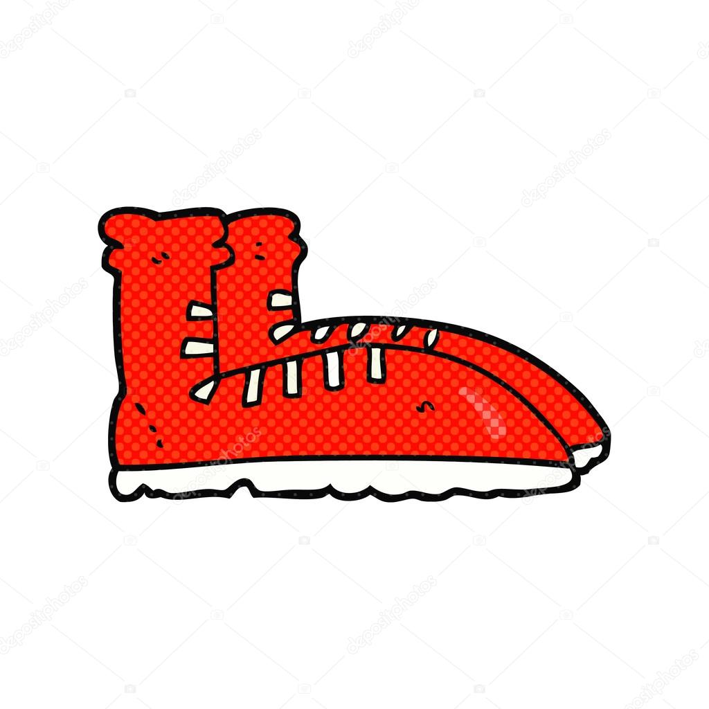 Freehand drawn cartoon boots Stock Vector by ©lineartestpilot 96444072
