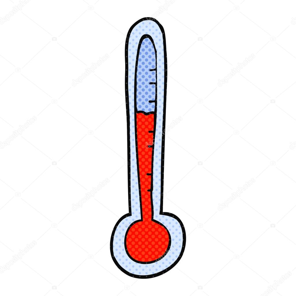 Cartoon temperature gauge Stock Vector by ©lineartestpilot 96445248