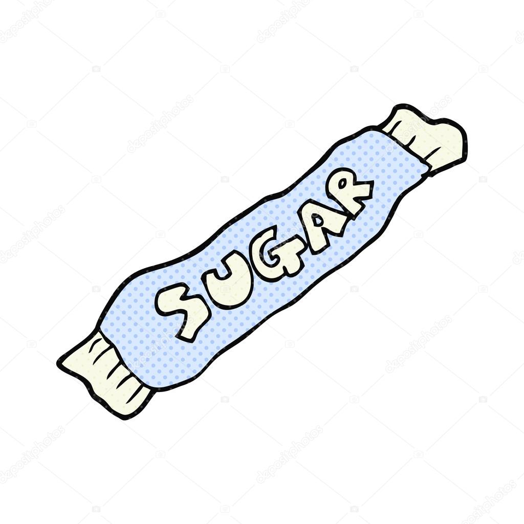 Paquete de dibujos animados de azúcar Vector de stock por ...