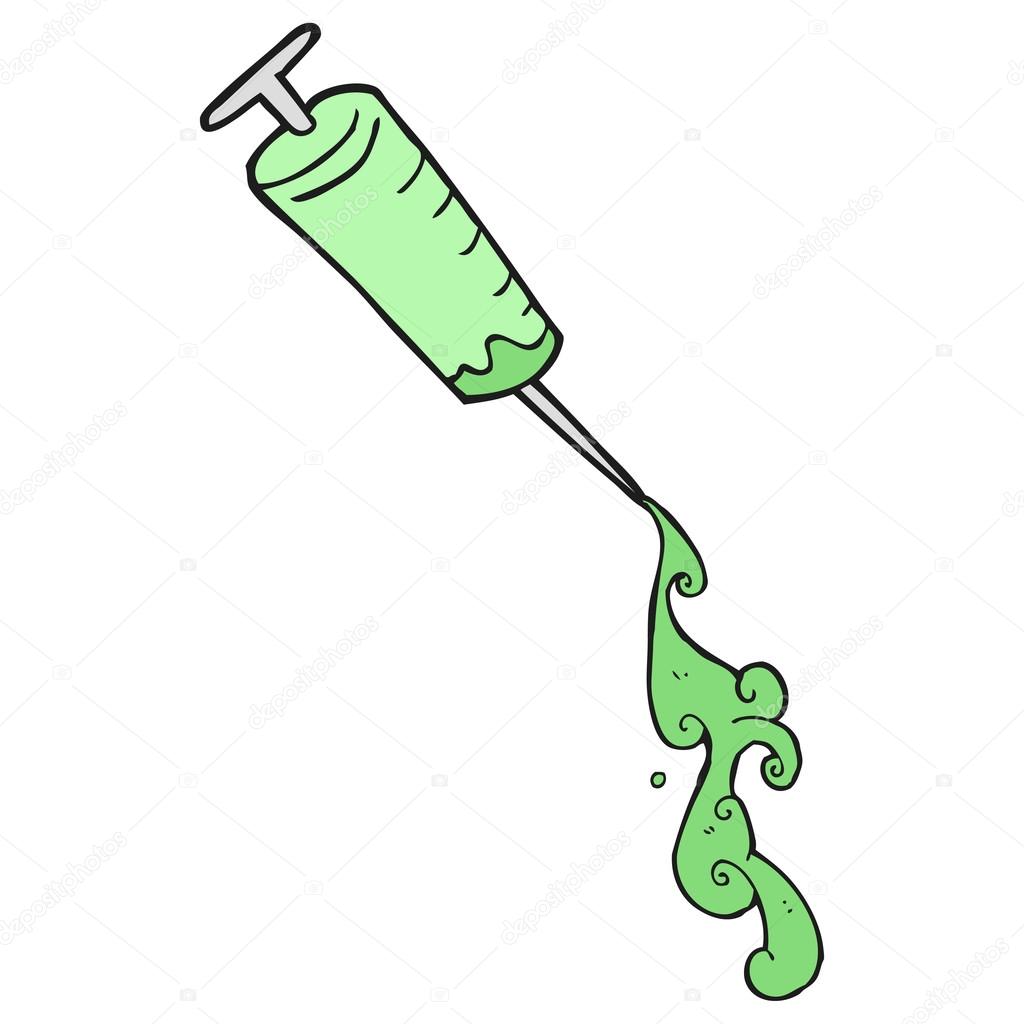 Aguja médica de dibujos animados Vector de stock por ©lineartestpilot ...