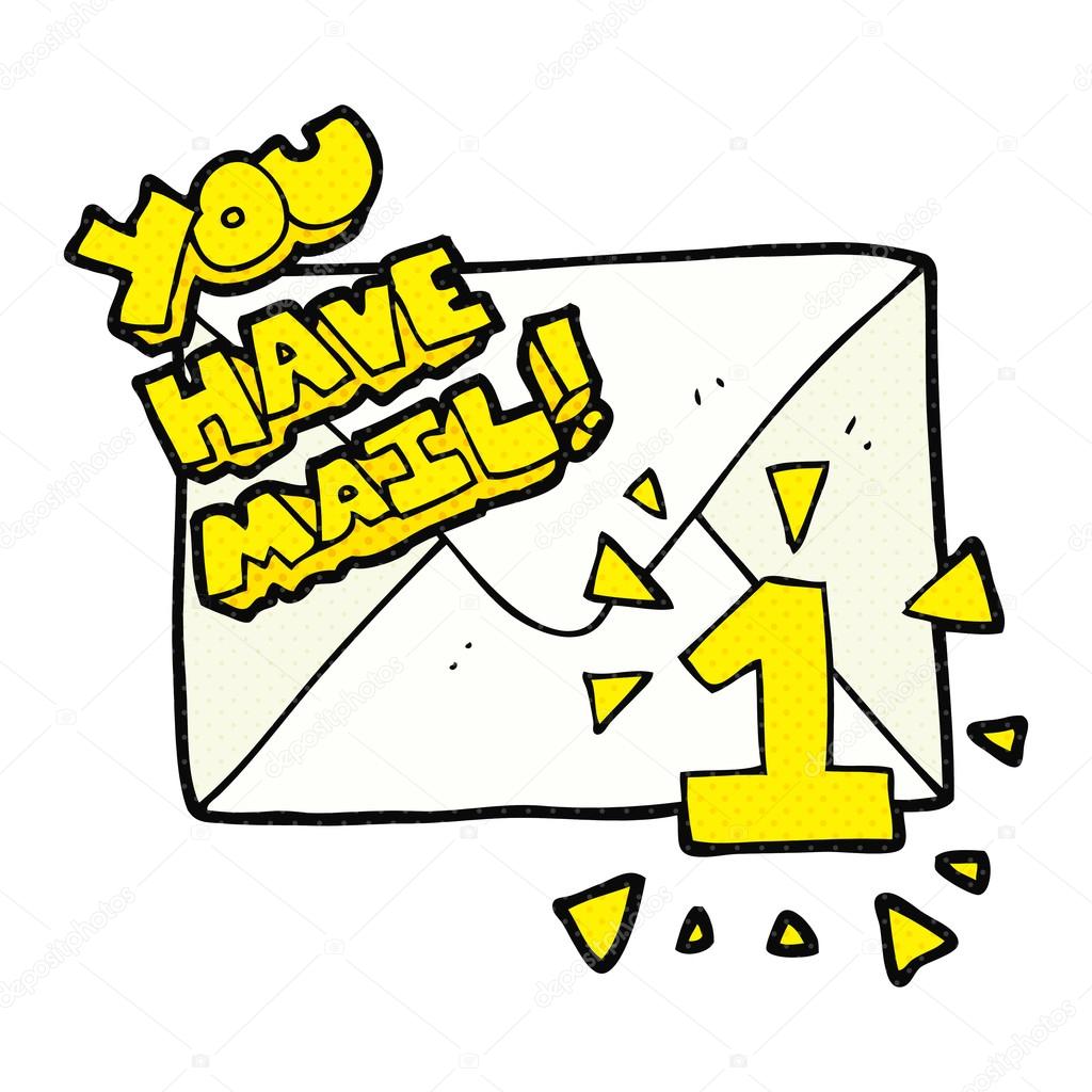 Cartoon you have mail symbol Stock Vector Image by ©lineartestpilot ...