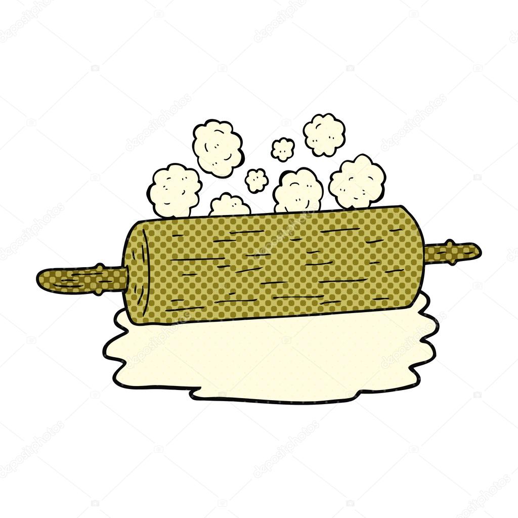 Dibujos animados rodillo Vector de stock por ©lineartestpilot 96680084