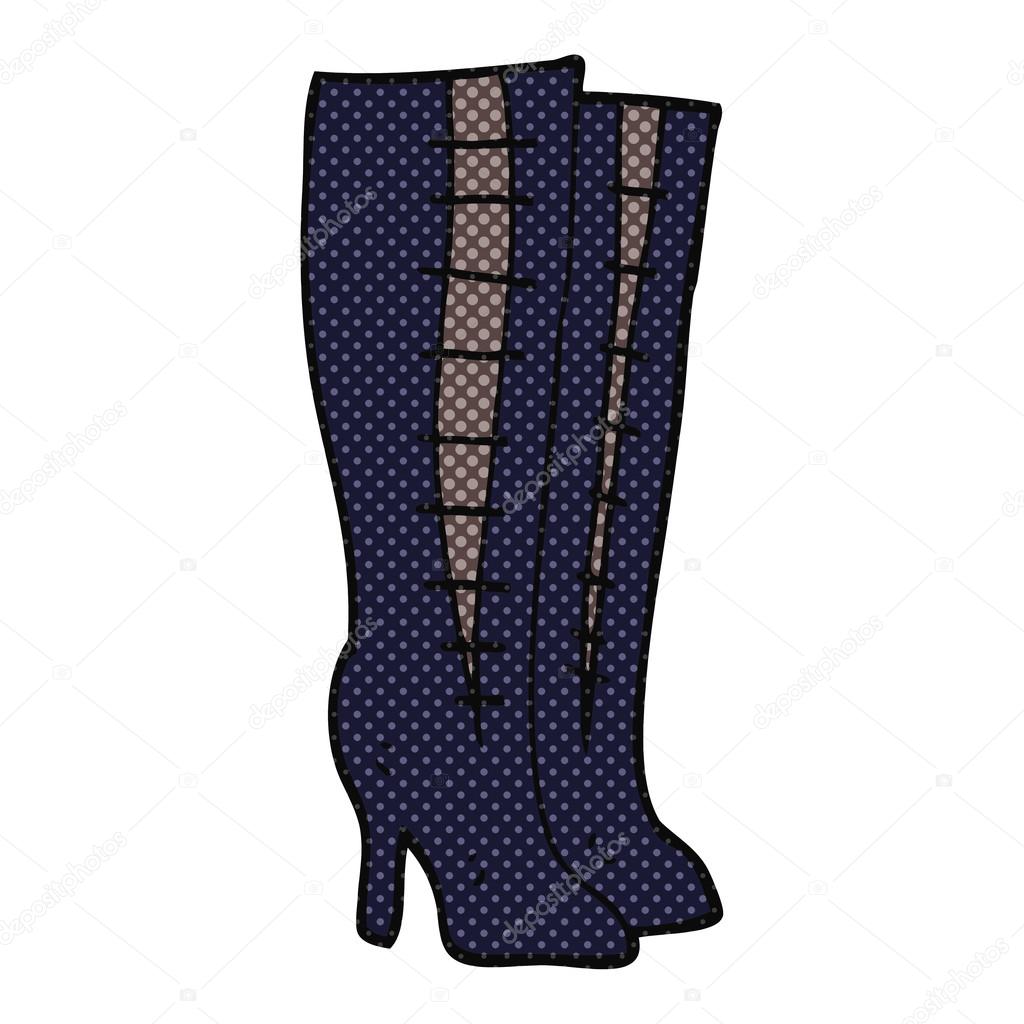 Cartoon high boots Stock Vector by ©lineartestpilot 96685092