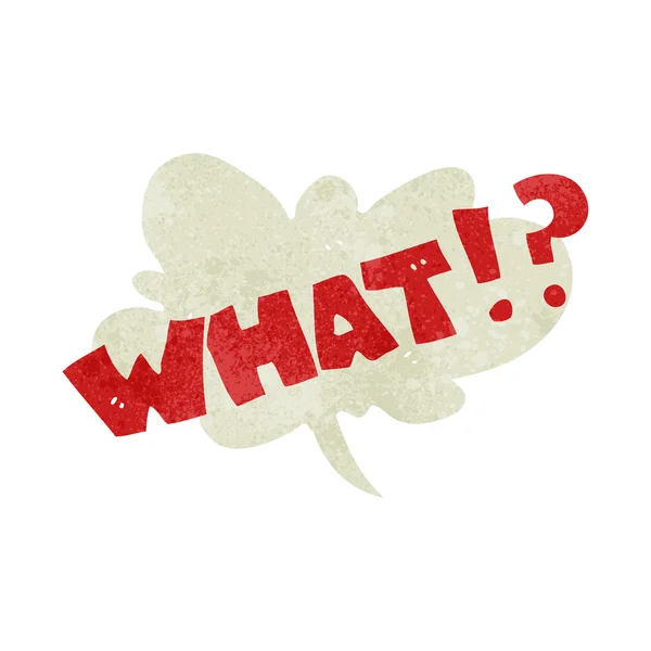 Cartoon shout WHAT!? Stock Vector by ©lineartestpilot 96465442