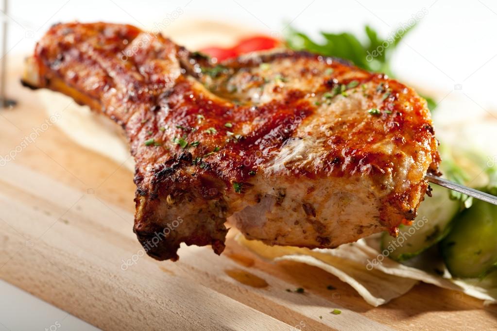 BBQ & Grilled Pork Stock Photo by ©ryzhkov86 108437624