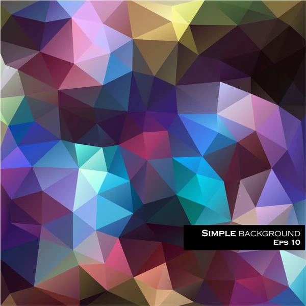 Triangles geometric background Stock Vector Image by ©tashechka #66289593