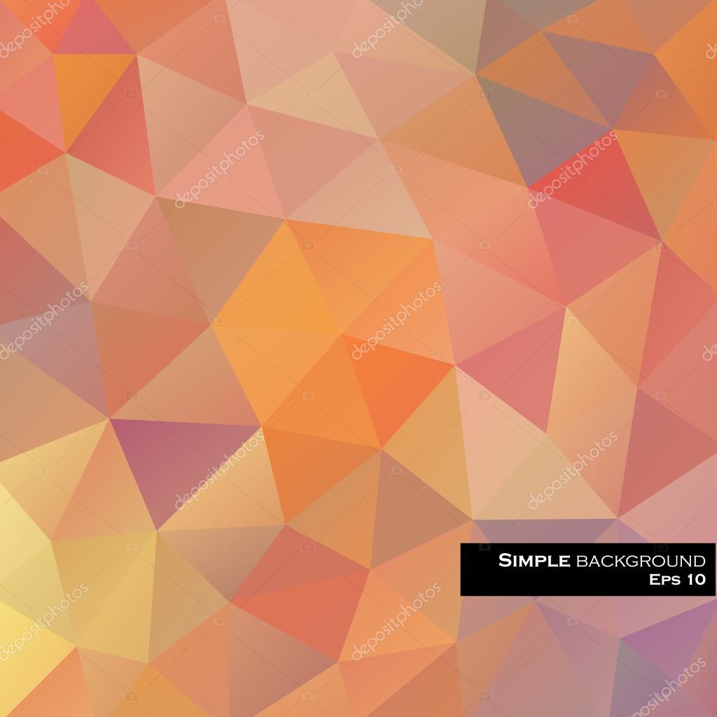 Triangles abstract background Stock Vector by ©tashechka 66280453