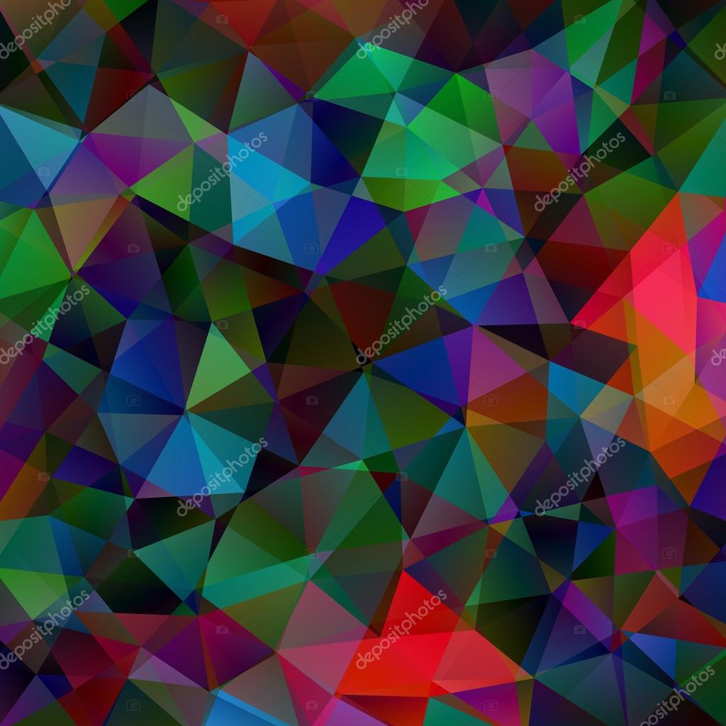 Triangles abstract background Stock Vector Image by ©tashechka #66280529