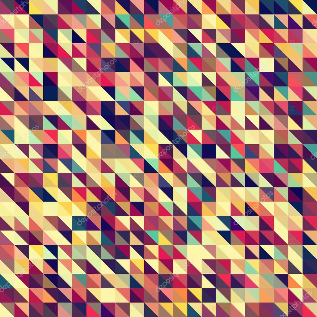 Triangles geometric background Stock Vector by ©tashechka 66282911